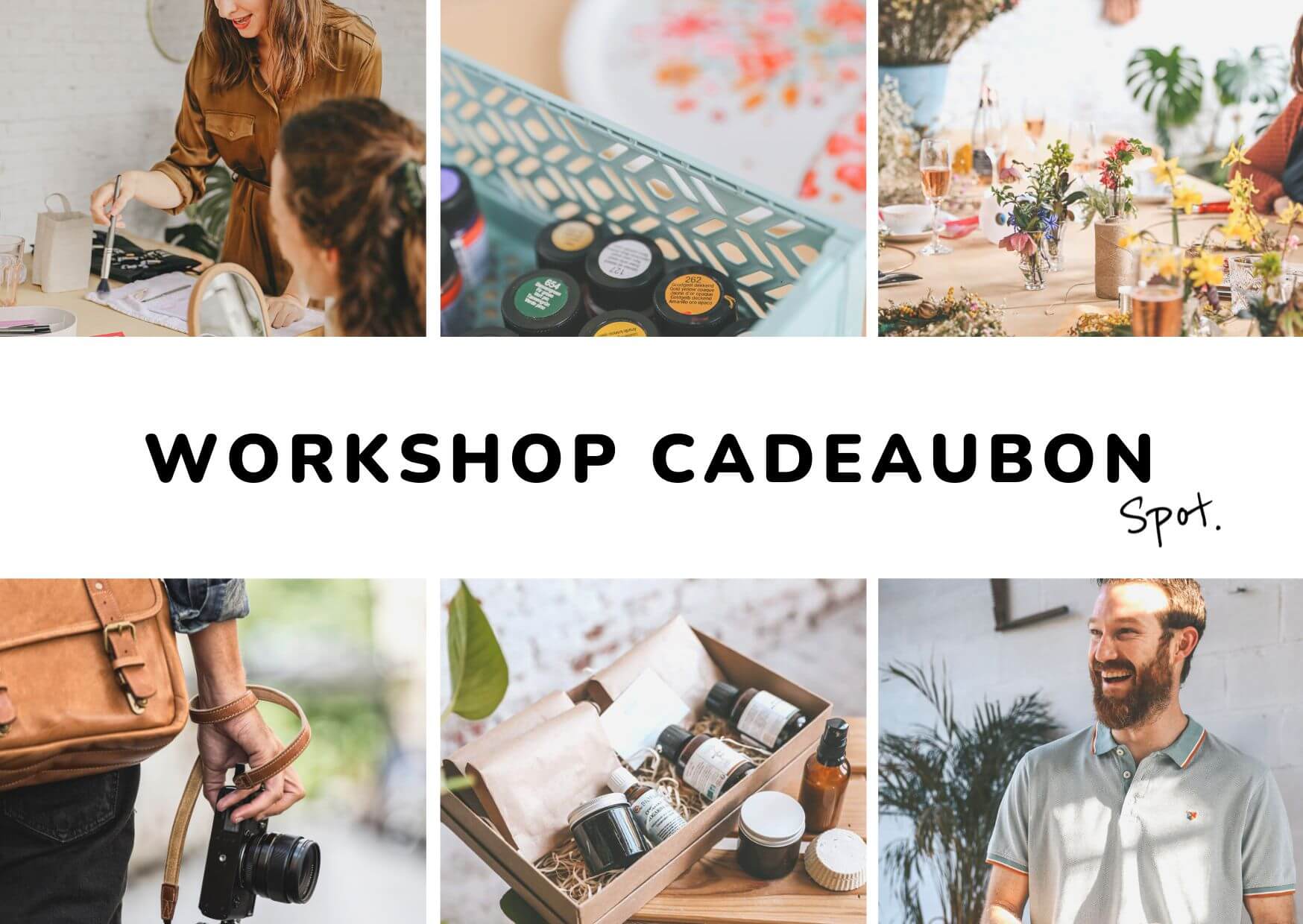 Cadeaubon voor workshops in Nederland • Spot Workshops Nederland